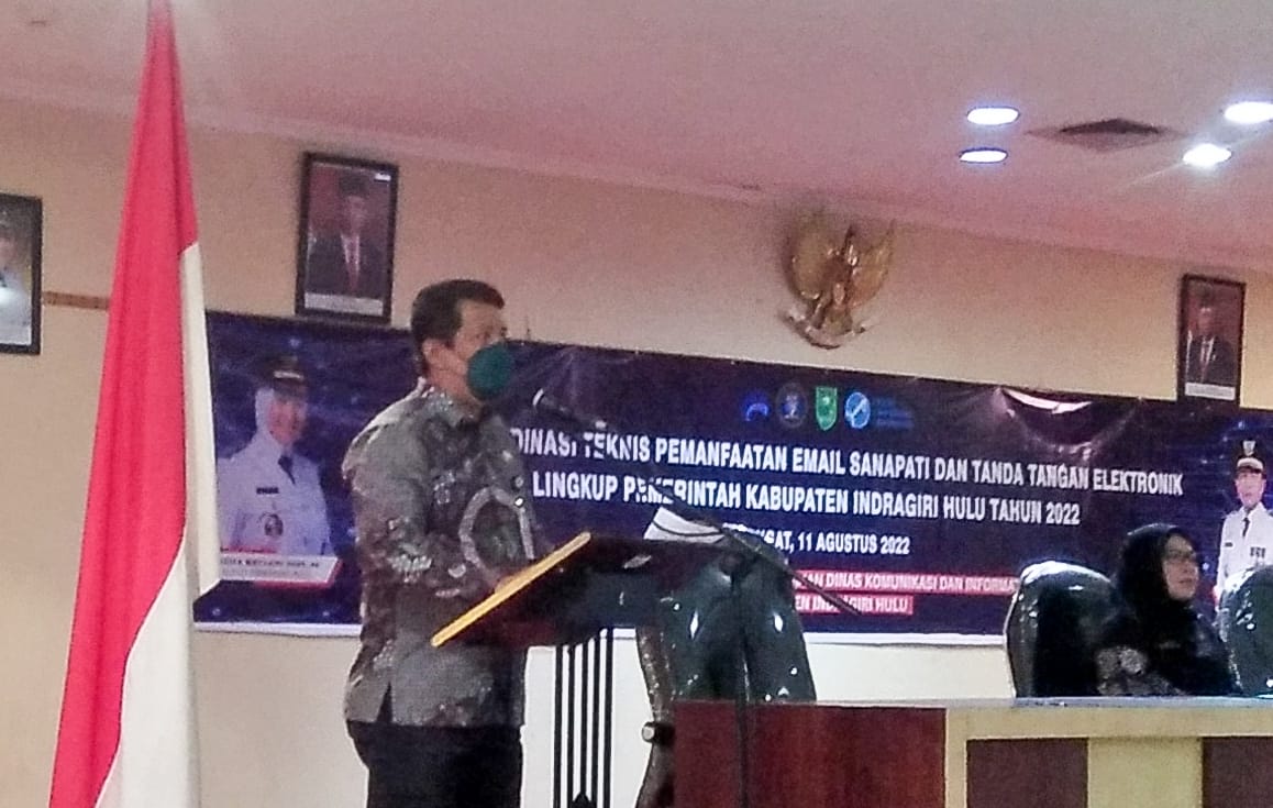 TRANSMEDIARIAU . COM , INHU - Kepala Dinas Komunikasi dan Informatika ...